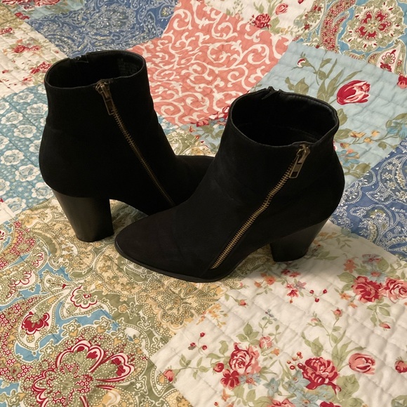 JustFab | Shoes | Just Fabulous Faux Suede Ankle Boots | Poshmark